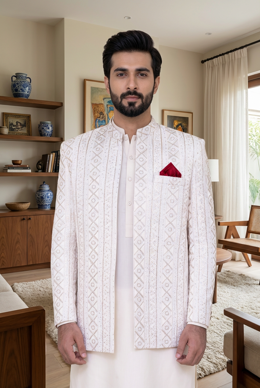 Men Open Prince Coat – My Store