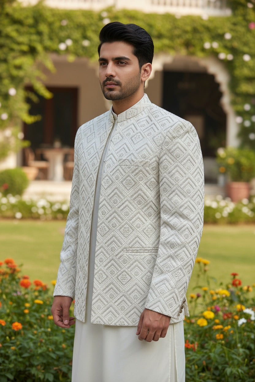 Men Fancy Open Coat – My Store